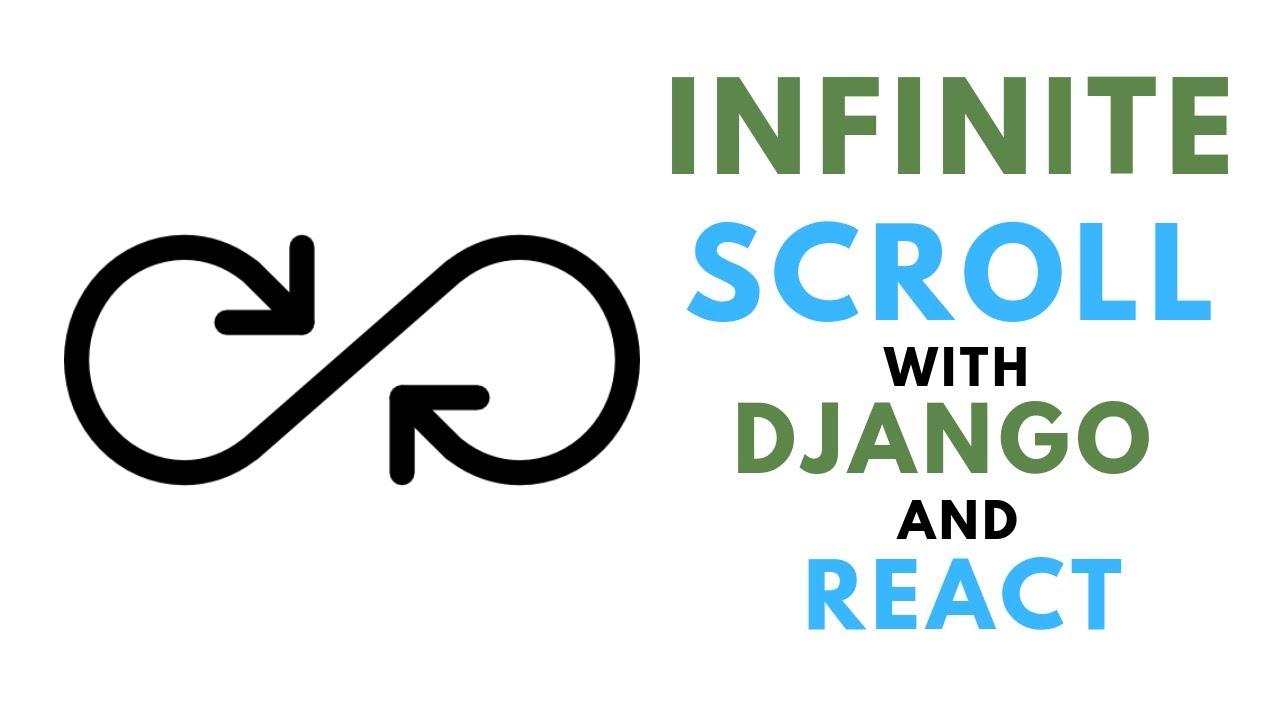 Build an infinite scroll with React and Django