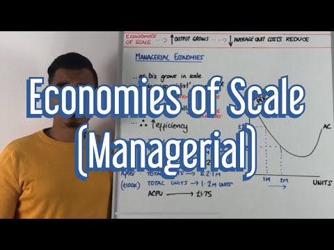 Economies of Scale - Managerial