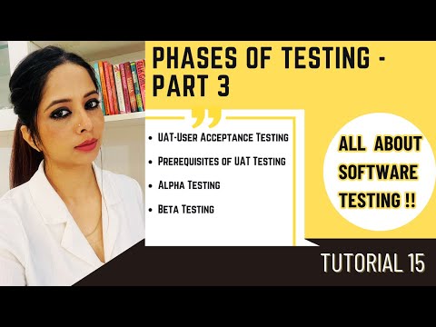 Levels of Testing-UAT| Alpha Testing| Beta Testing | Alpha vs Beta Testing | User Acceptance Testing