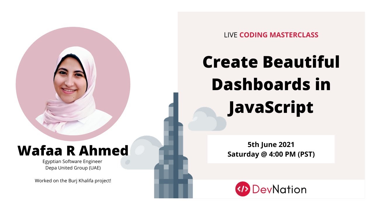 Build Beautiful Dashboards in Javascript (Highcharts.js) - DevNation Live Masterclass