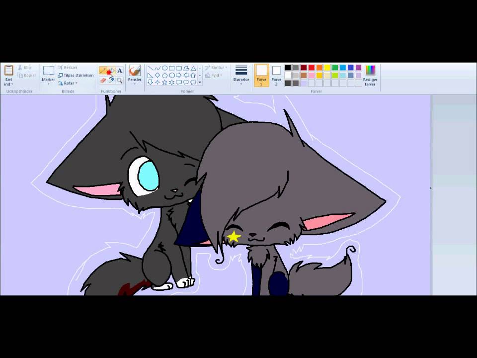 Blaze and Star request speedpaint
