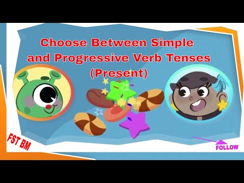 Choose Between Simple and Progressive Verb Tenses (Present)##Verb #Verb