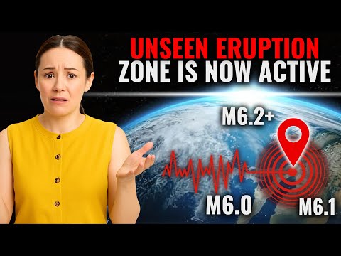 WOW 💥 Kermadec Trench M6+ Earthquake Swarm Exposing Hidden Underwater Volcanic Activity?