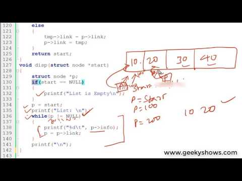 Learn Program to Traversal in Singly Linked List Hindi - Mind Luster