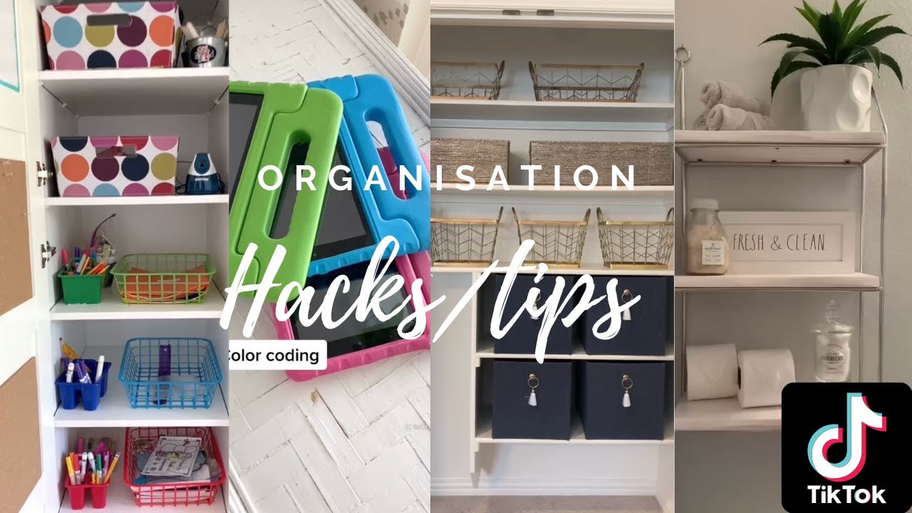 ORGANIZING HACKS/TIPS TIK TOK COMPILATION COME ORGANISE WITH ME ✨