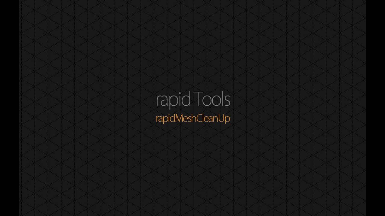 rapidMeshCleanUp