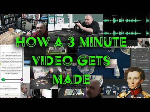 How a 3 minute board game video gets made – 3 Minute Board Games