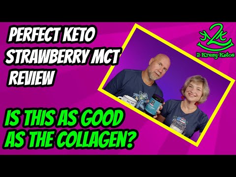 Perfect Keto Strawberry MCT powder review