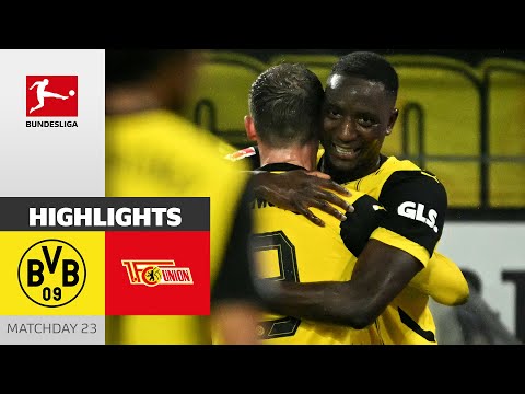 Dortmund Fires 6 Past Union! | Borussia Dortmund - 1. FC Union Berlin 6-0 | Highlights | MD 23 – BL