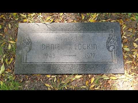 Actor Daniel Lockin Grave Westminster Memorial Park Orange County California USA Murder Victim 2021