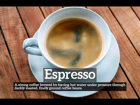 What is Espresso? | How to Say Espresso in English? | How Does Espresso Look?