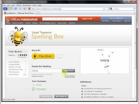 Create a Custom Spelling Bee