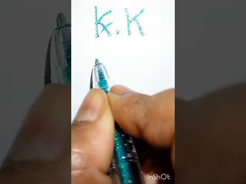 KK Name Logo Drawing #shotrs #viralshorts #viralvideo #logo #kk #name #artkingdebjit