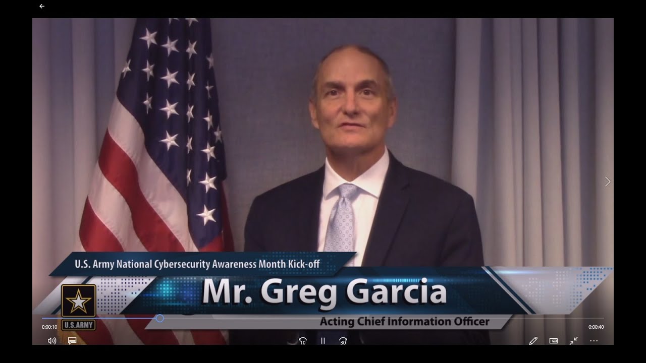 U.S. Army Cybersecurity Awareness Month Kick-off