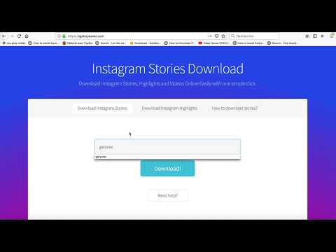 Instagram story downloader - https://igstorysaver.com