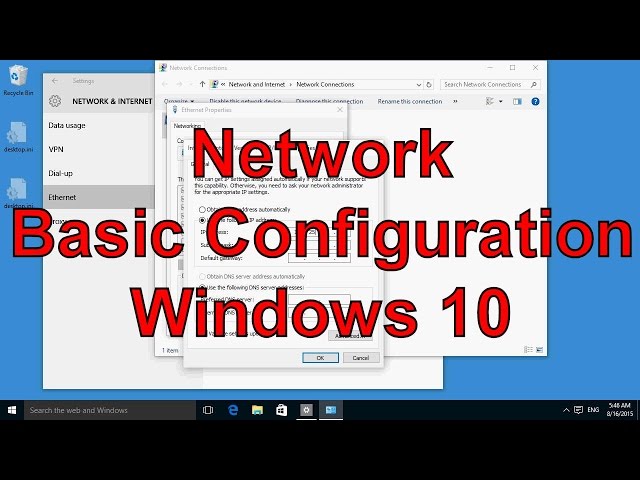 A Step-by-Step Guide to Configuring Network Settings in Windows 10 | Galaxy.ai | Galaxy.ai