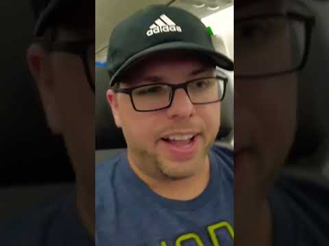 Trying the Nicest seats on Breeze Airways A220 #review #breeze #travel