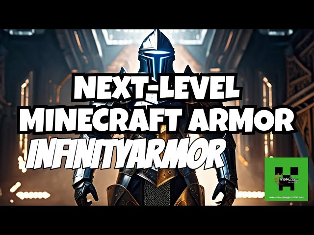 Infinity Armour Minecraft Mod
