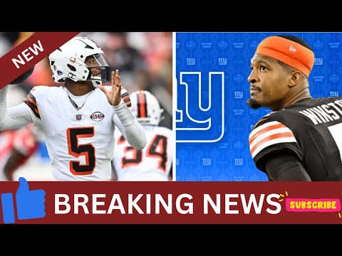 Jameis Winston Contract Details Revealed As Giants Offseason Slows Down