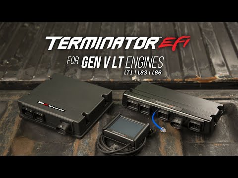 Holley EFI 550-1600 Holley EFI Terminator X GM Gen V LT Early Direct ...