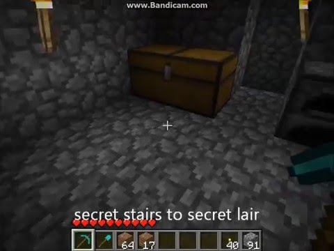 A secret lair Minecraft Project