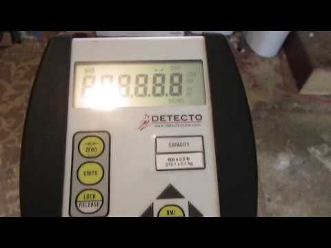 Detecto 600lb. Cardinal 750 bariatric scale~Rising Phoenix Antiques