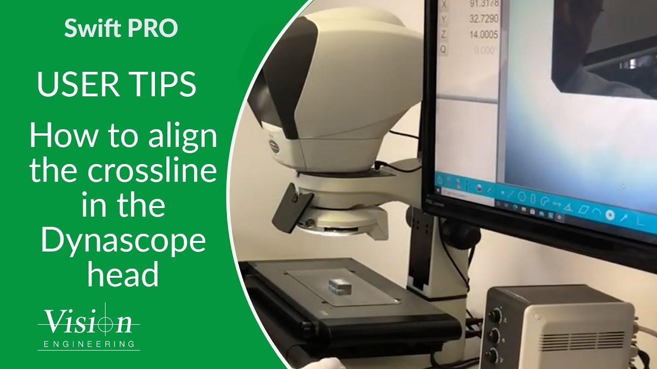 Swift PRO User Tips - How to Align the Crossline in the Dynascope Head