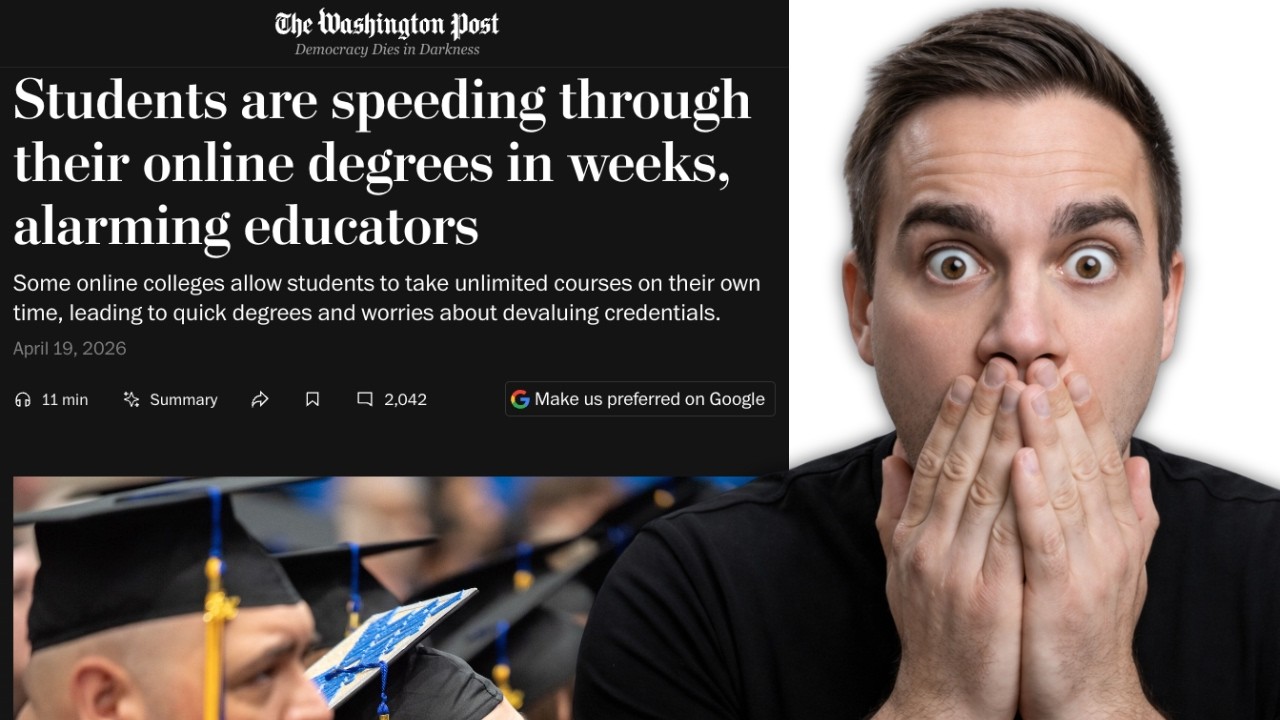 College Will Never Be the Same | The Washington Post Just Validated 