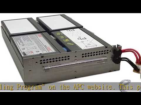 APC UPS Battery Replacement, APCRBC133, for APC UPS Models SMT1500RM2U,SMT1500RM2UC, SMT1500RM2UNC