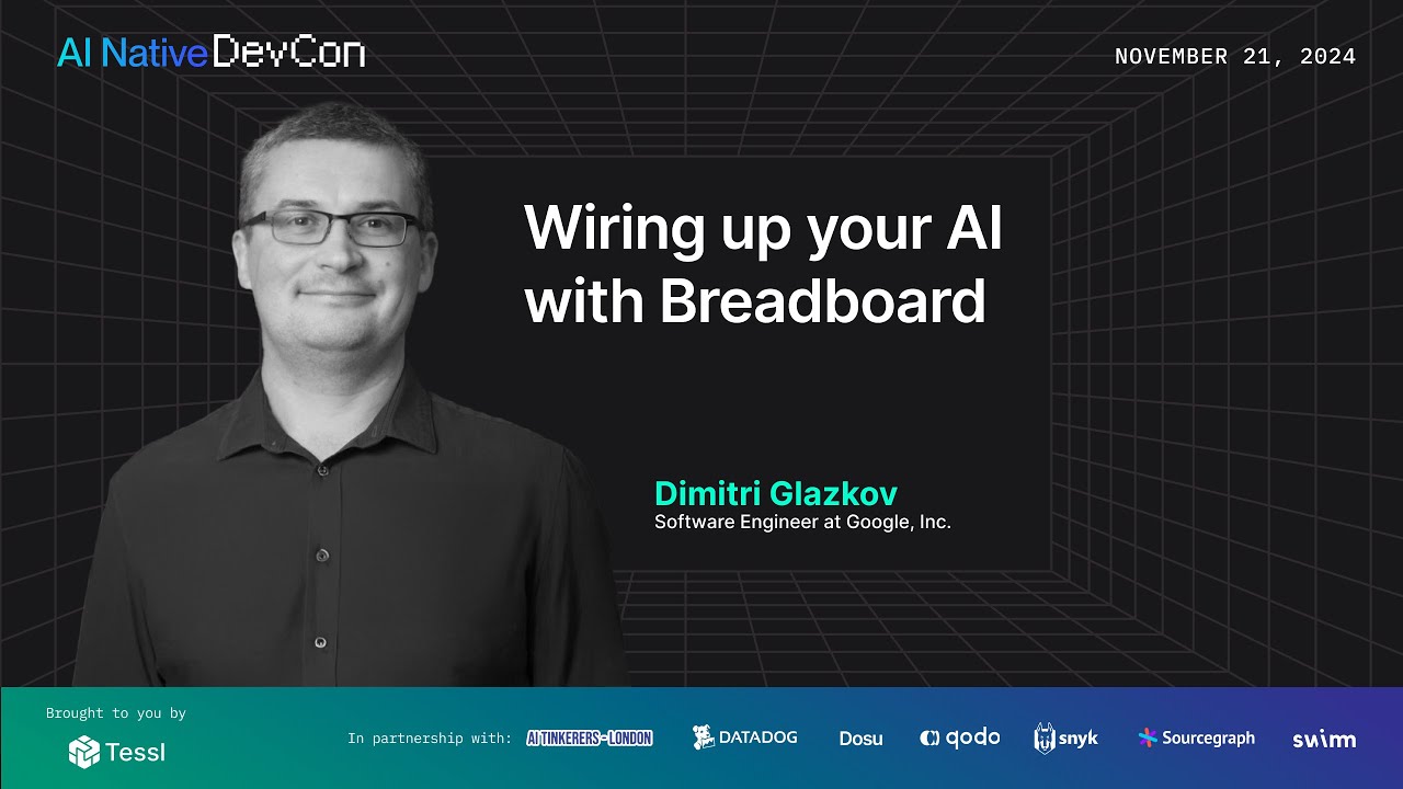 Wiring up your AI with Breadboard by Dimitri Glazkov