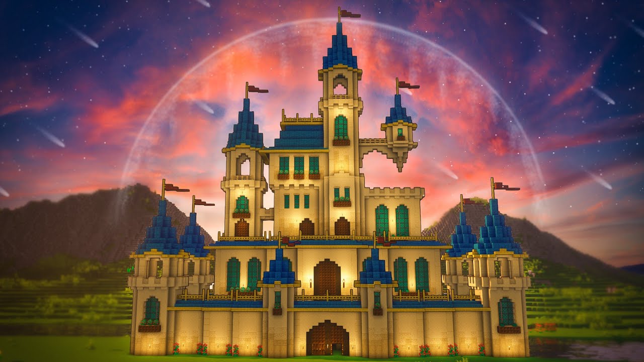 Disney Castle | Minecraft Build Tutorial - Minecraft Builders