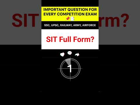 SIT FULL FORM 📌📑 #sit #sitfullform #fullform #gk #gs #shorts