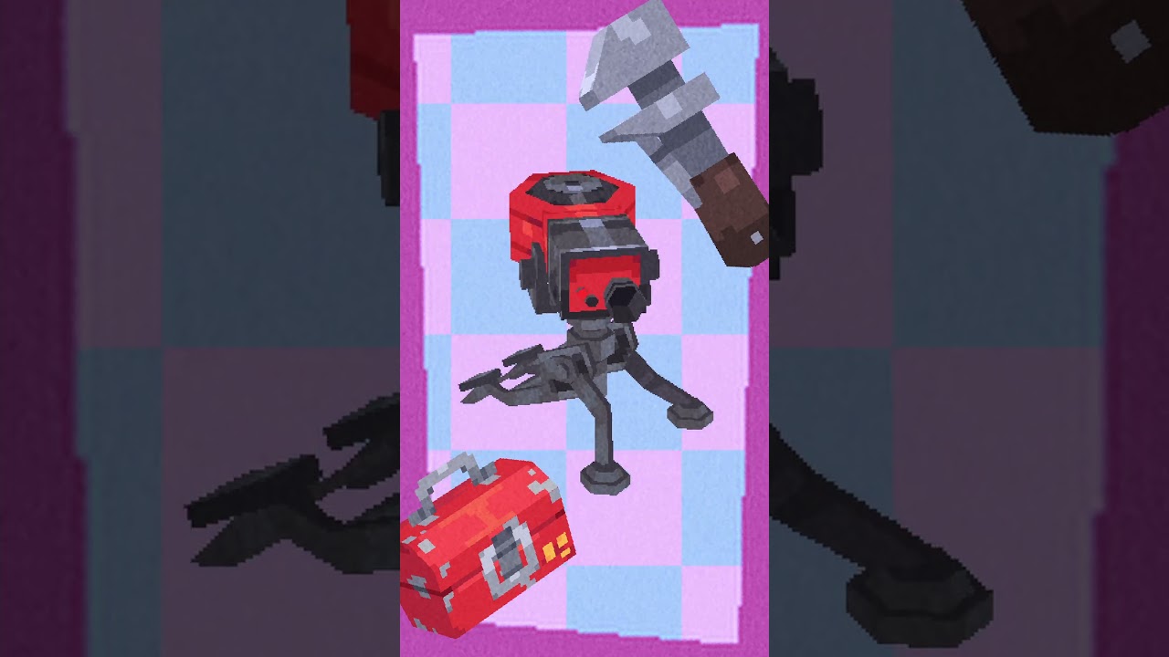 How I make animations using my low-poly models! 😊 #animation #pixelart