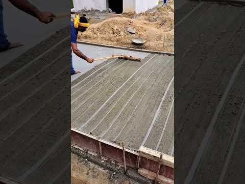 Pcc road top finishing technique #construction #shorts #civilengineering