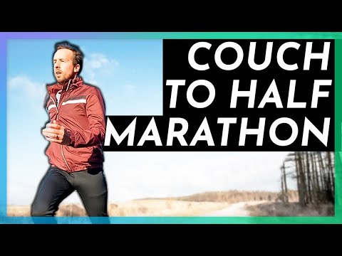 Couch to Half Marathon with 2 Runs Per Week (16 Week Training Plan)