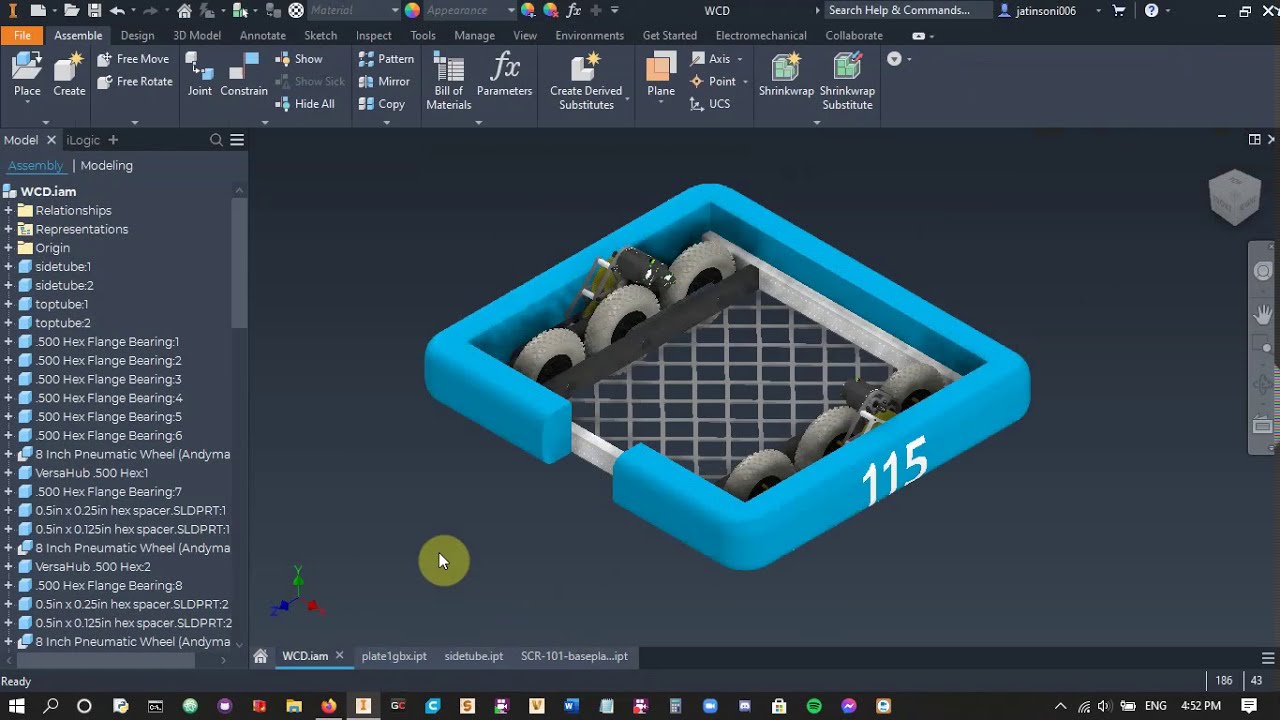 Appearances in Inventor