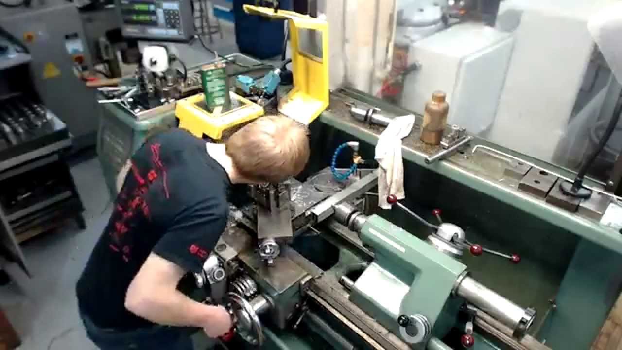Lathe Machining Timelapse