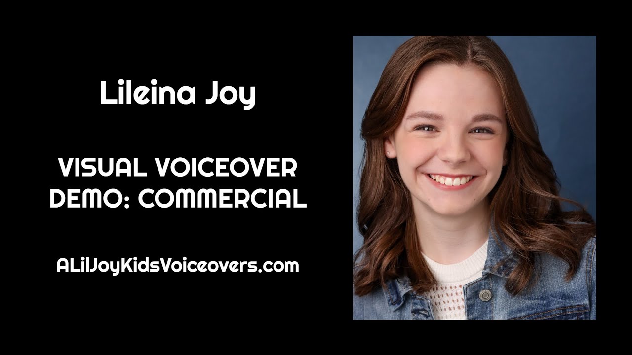 Lileina Joy: Visual Voiceover Demo | Commercial