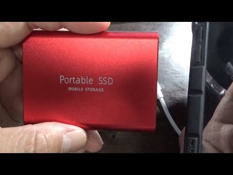 PORTABLE SSD Mobile Storage 4TB! BUYER BEWARE! DON'T BELIEVE IT'S REALLY SSD! #fake #fakessd