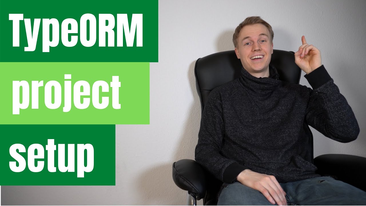 TypeORM tutorial project setup