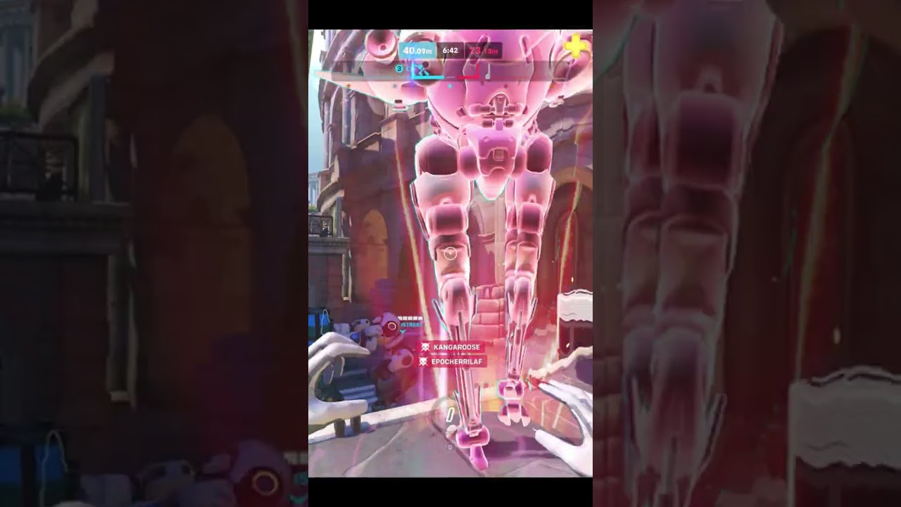Overwatch 2 D.VA Easy Team Kill #shorts #overwatch2
