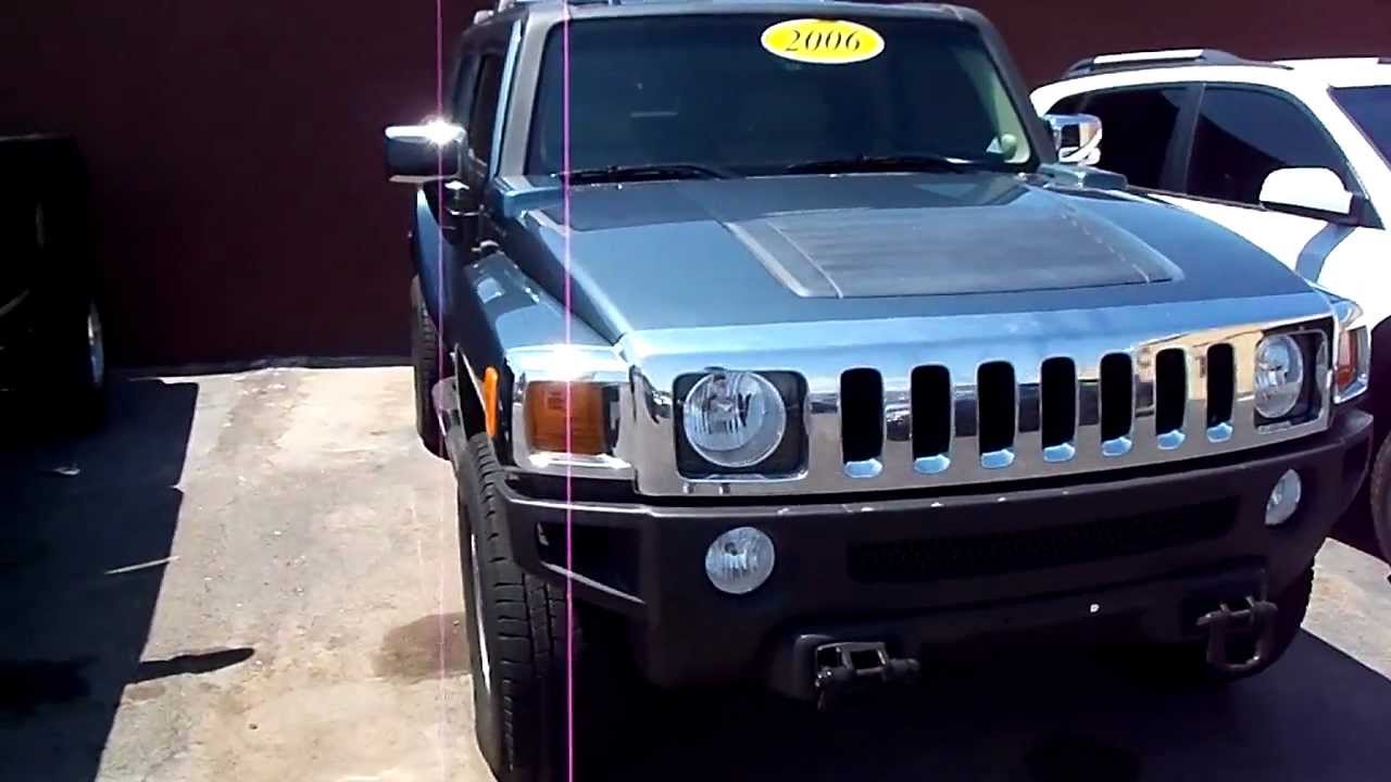 2006 Hummer H3 Blue