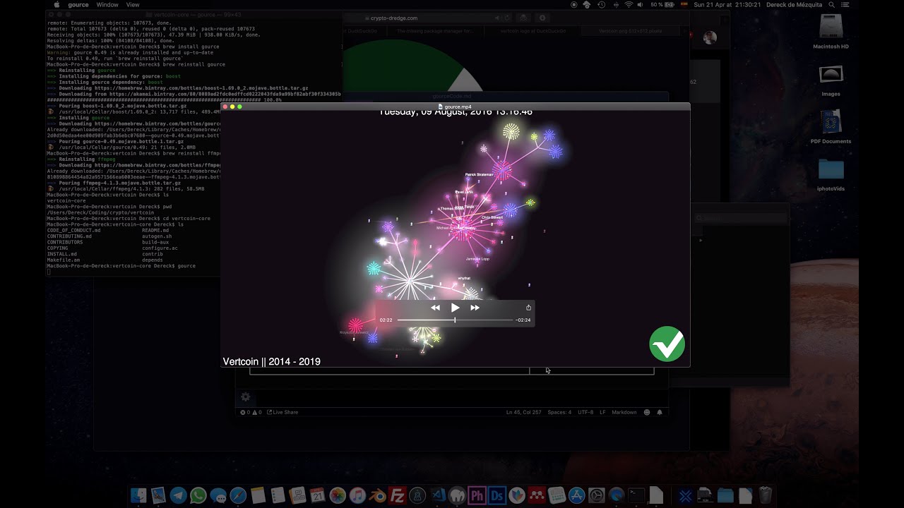 How to make Gource; Data Visualisation