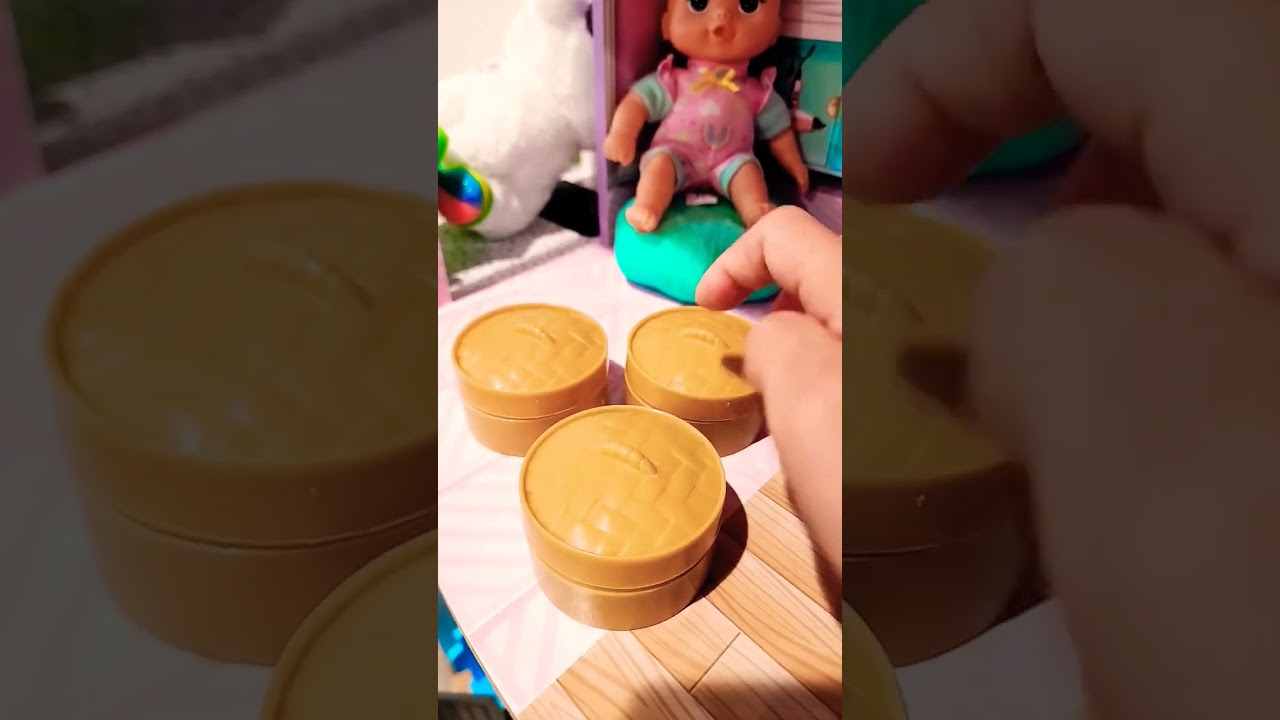 ASMR OPENING MINI DUMPLING STRESS BALL FIDGET RELIEF TOY #shorts #fidget #mini #stressball