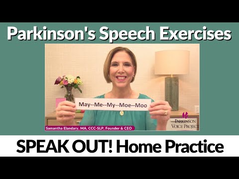 Parkinson's Speech Exercises: Express Yourself With INTENT
