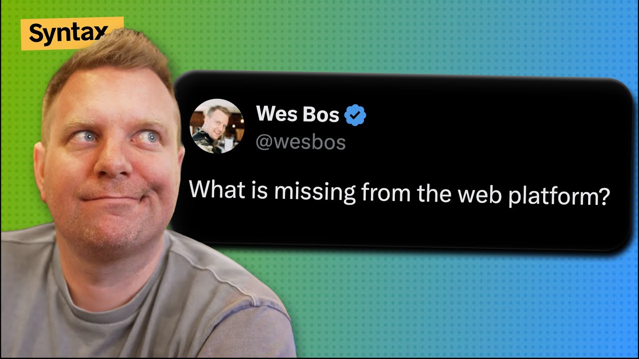What’s Missing From the Web Platform?