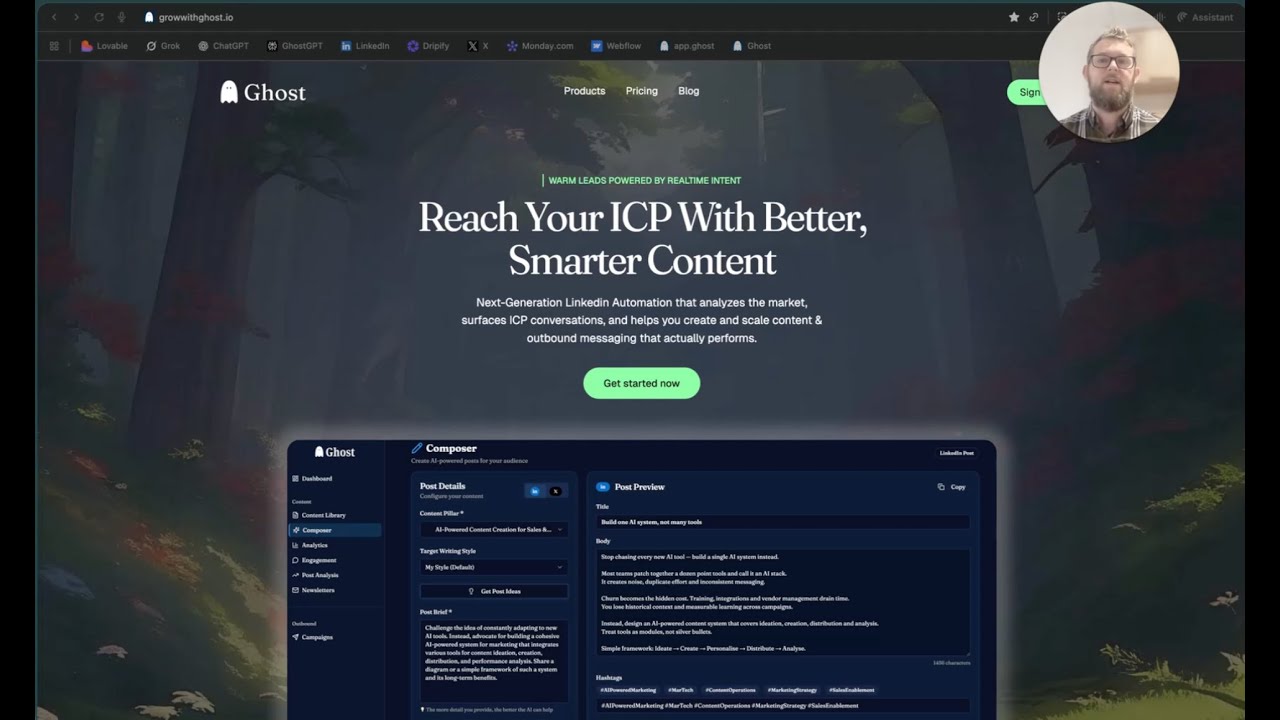 Exploring Ghost: Your Next Generation LinkedIn Automation Platform