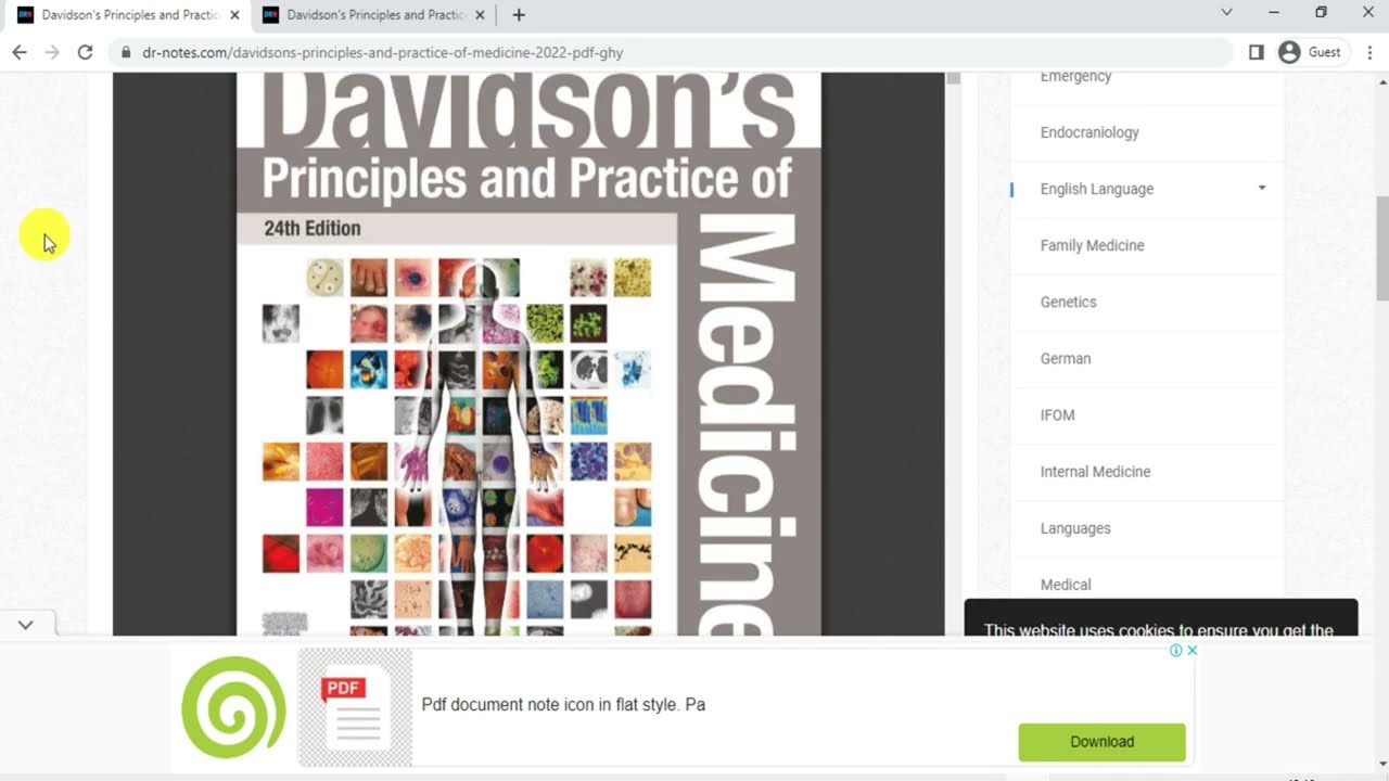Davidson's Principles and Practice of Medicine, 24th Edition PDF