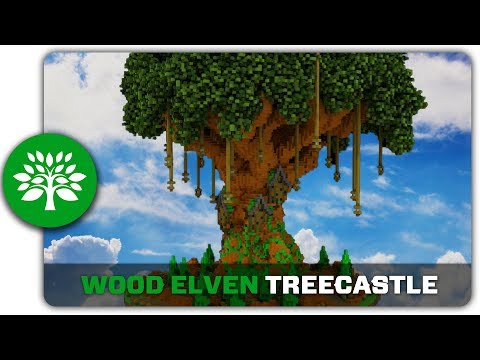 Wood Elven Treecastle Tutorial Minecraft Project