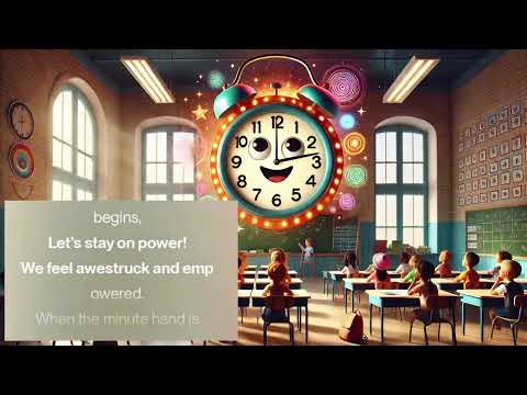 Clock Hands Spin | Telling Time Song for Kids and Toddlers